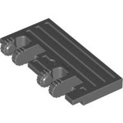 LEGO PART 44569 Hinge Train Gate 2 x 4 Locking Dual 2 Fingers with Rear ...