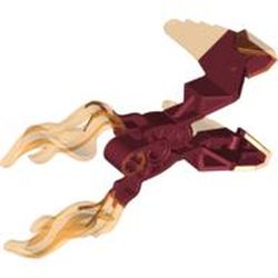 LEGO PART 64265pat0001 Large Figure Weapon Claw, Fire, with Marbled ...