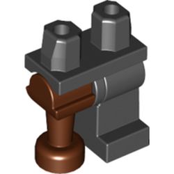 LEGO PART 970e04 Left Leg, Reddish Brown Right Pirate Peg Leg, and ...