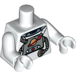 LEGO PART 973c27h27pr1540 Torso Spacesuit with Space Logo and Tubes ...