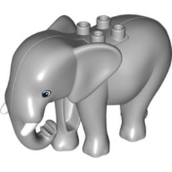LEGO PART 89873pr0003 Duplo Animal Elephant, Adult, Stationary Head ...