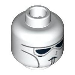 LEGO PART 3626bpr0664 Minifig Head Clone Pilot, Face Mask Print ...