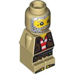LEGO PART 85863pr0032 Microfig Pirate Plank Pirate Tan | Rebrickable ...