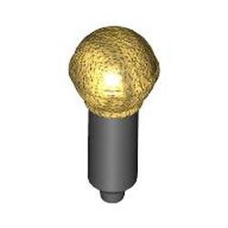 LEGO PART 90370pr0002 Musical Instrument Microphone with Metallic Gold ...