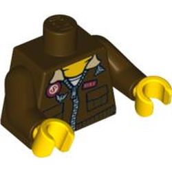 LEGO PART 973c07h01pr1732 Torso Aviator Jacket with Eagle and 'SMH ...