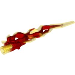 LEGO PART 11302pat0001 Large Figure Weapon Accessory, Flame / Lightning ...