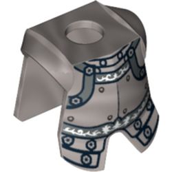 LEGO PART 2587pr0030 Minifig Neckwear Armor Breastplate with Leg ...