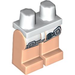 LEGO PART 970c02pr0250 Hips and Light Nougat Legs with Luke Bacta Tank ...