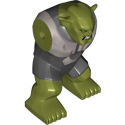 LEGO PART 16429 Body Giant, Green Goblin with Silver and Black Armor ...
