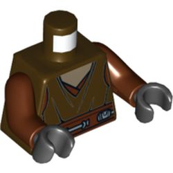 LEGO PART 973c19h03pr2143 Torso Belted Jedi Robe and Dark Tan Shirt ...