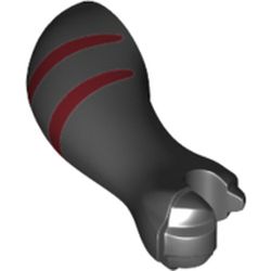 LEGO PART 15736pr0001 Arm Spider Bytez with Dark Red Stripes print ...