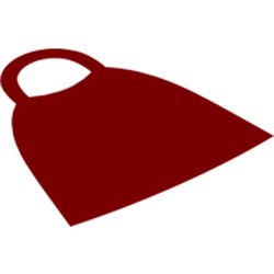 LEGO PART 17478 Duplo Cape with Elastic Loop | Rebrickable - Build with ...