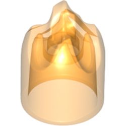 LEGO PART 15404 Head Cover, Flame Head Piece | Rebrickable - Build with ...