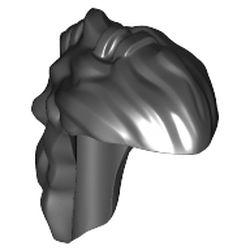 LEGO PART 18166 Hair Long Mullet with Banded Top Knot (Hunter Orc ...