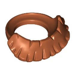 LEGO PART 15501 Minifig Neckwear Beard, Short | Rebrickable - Build ...