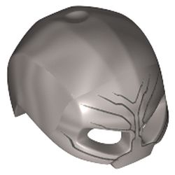LEGO PART 19303pr0002 Helmet / Mask, High Sides with Lines on Face and ...