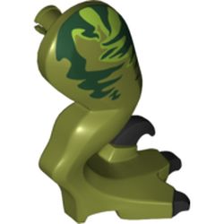 LEGO PART 98072pr0005 Animal Body Part, Dinosaur, Raptor Leg, Right ...