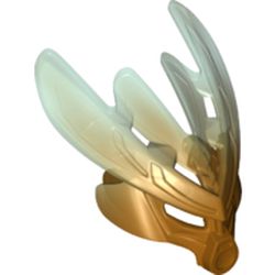 LEGO PART 19149pat0002 Large Figure Mask Protector with Marbled Trans ...