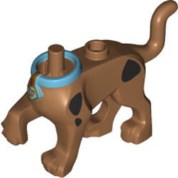 LEGO PART 21042pr0001 Animal Body Part, Dog Body Great Dane Scooby-Doo ...