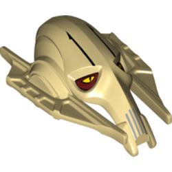 LEGO PART 21921 Large Figure Head General Grievous | Rebrickable ...