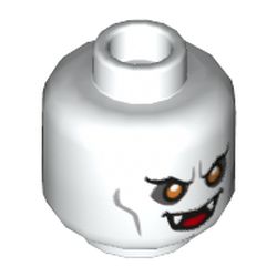 LEGO PART 3626cpr1743 Minifig Head Vampire (Bob Oakley), Dual Sided ...