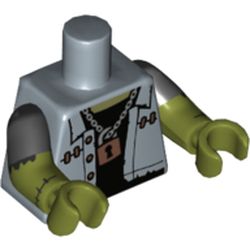 LEGO PART 973g03c20h20pr3112 Torso, Dual Molded Arms, Shirt, open Over ...