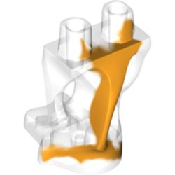 LEGO PART 19859pat0008 Lower Body, Ghost with Marbled Bright Light ...