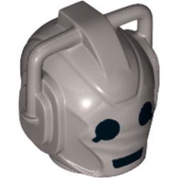 LEGO PART 21970pr0001 Minifig Head Special, Robot with 2 Handles, Black ...