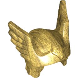 LEGO PART 24088 Helmet with Wings and Eagle Head | Rebrickable - Build ...