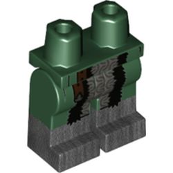 LEGO PART 970c35pat75pr0994 Hips with Dark Green Legs and Pearl ...