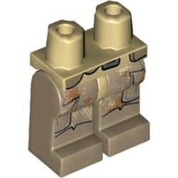 LEGO PART 970c11pr1013 Hips and Dark Tan Legs with Pockets, Camouflage ...