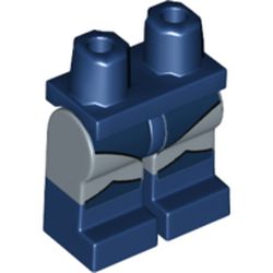 LEGO PART 970c24pat05pr1050 Hips with Sand Blue Legs and Dark Blue ...