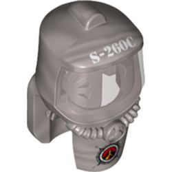 LEGO PART 93224c02pr0004 Mask, Hazard Suit with Trans-Brown Face Shield ...