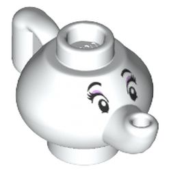 LEGO PART 23986pr0001 Equipment Teapot with Eyes Print (Mrs Potts ...