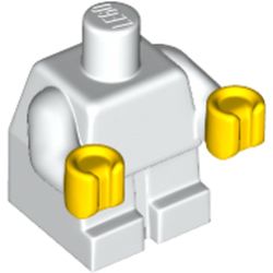 LEGO PART 25128c01 Baby / Toddler Body with Fixed Arms and Yellow Hands ...
