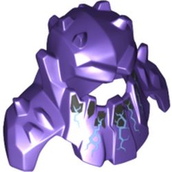 LEGO PART 28233pr0001 Helmet Armor, Shoulder Cover, Spikes, Lightning ...