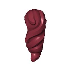 LEGO PART 28778 Minifig Hair Ponytail with Pin Hole (Batgirl ...