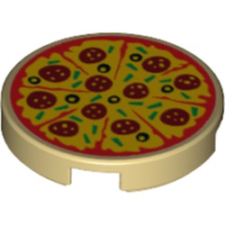LEGO PART 14769pr1070 Tile Round 2 x 2 with Bottom Stud Holder with ...