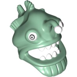 LEGO PART 25407pr0001 Minifig Mask Angler Fish Head with Wide Open ...