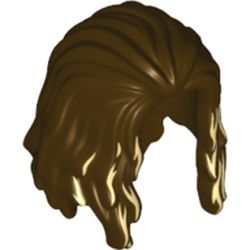 LEGO PART 34316pr0187 Hair Long Parted in Front with White Highlights ...