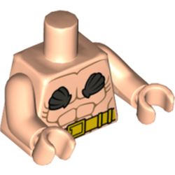 LEGO PART 973c02h02pr4068 Torso Bare Chest, Seashells, Gold Belt Print ...