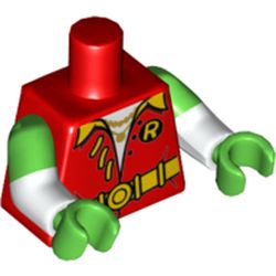 LEGO PART 973g06c27h06pr4114 Torso, Dual Molded Arms, Shirt, Yellow ...