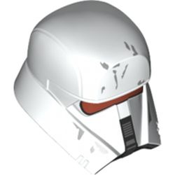 LEGO PART 37619pr0001 Helmet Range Trooper, Red Visor Print ...