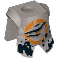 LEGO PART 2587pr0001 Minifig Neckwear Armor Breastplate with Leg ...