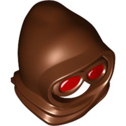 LEGO PART 34690pr0001 Hood and Goggles with Red Lenses Print ...