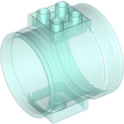 LEGO PART 49736 Tube, Slide Straight | Rebrickable - Build with LEGO