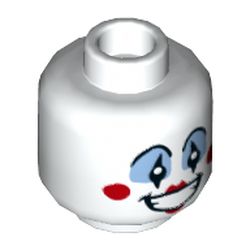 LEGO PART 3626cpr3147 Minifig Head Terry Top, Clown Make Up, Medium ...