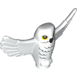 LEGO PART 67632pr0001 Animal, Bird, Owl Small with Open Wings, Angular ...