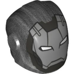 LEGO PART 28631pr0005 Helmet with Armor Plates and Ear Protectors with ...
