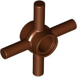 LEGO PART 3803 Technic Pin Connector Hub with 4 Bars at 90°, Through ...